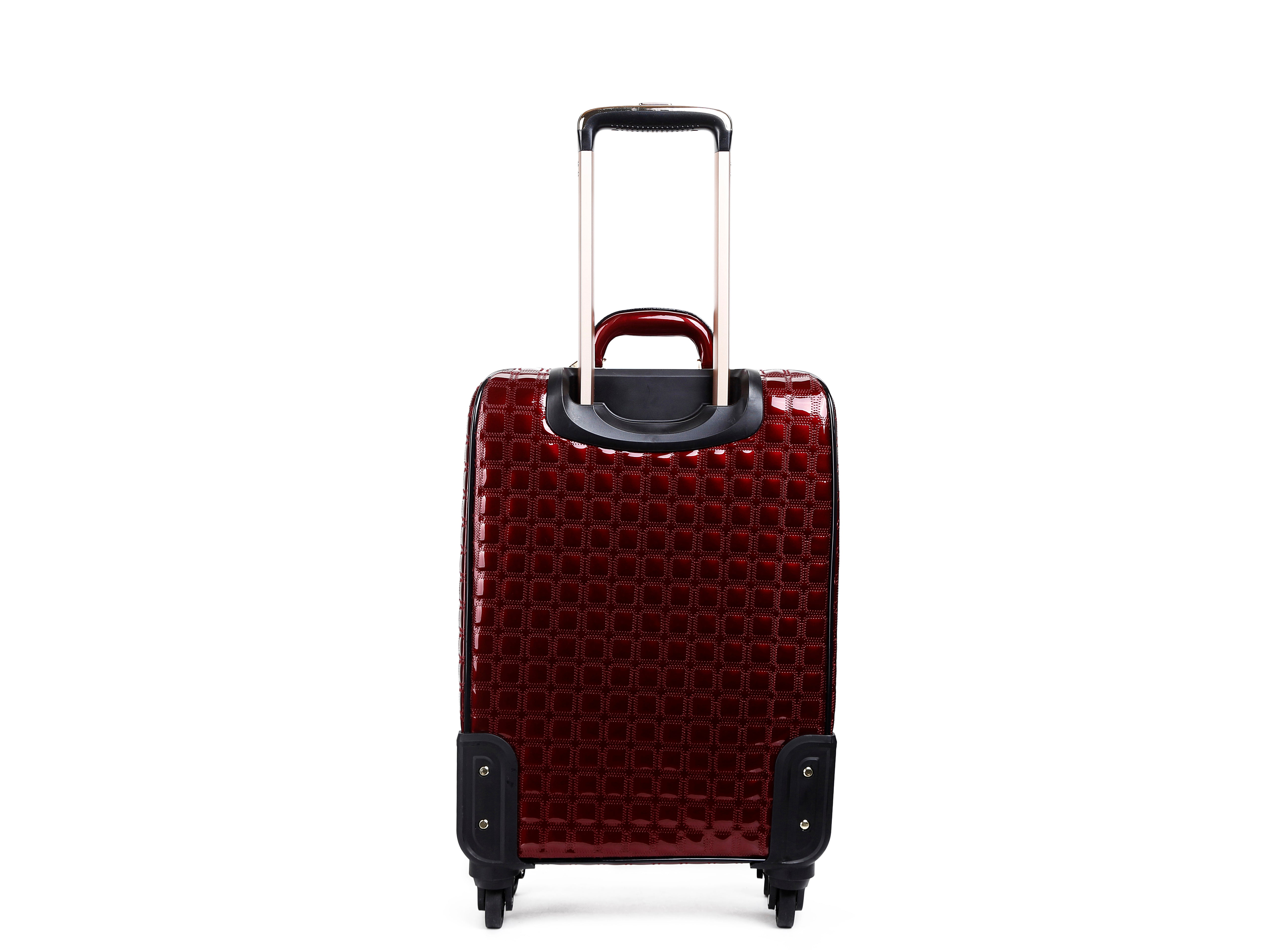 Euro Moda Underseat Travel Luggage with Spinners